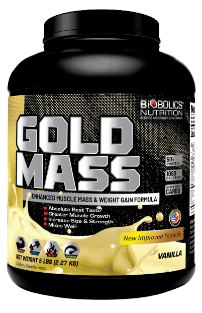 BIOBOLICS® GOLD MASS GAINER – Biobolics Nutrition